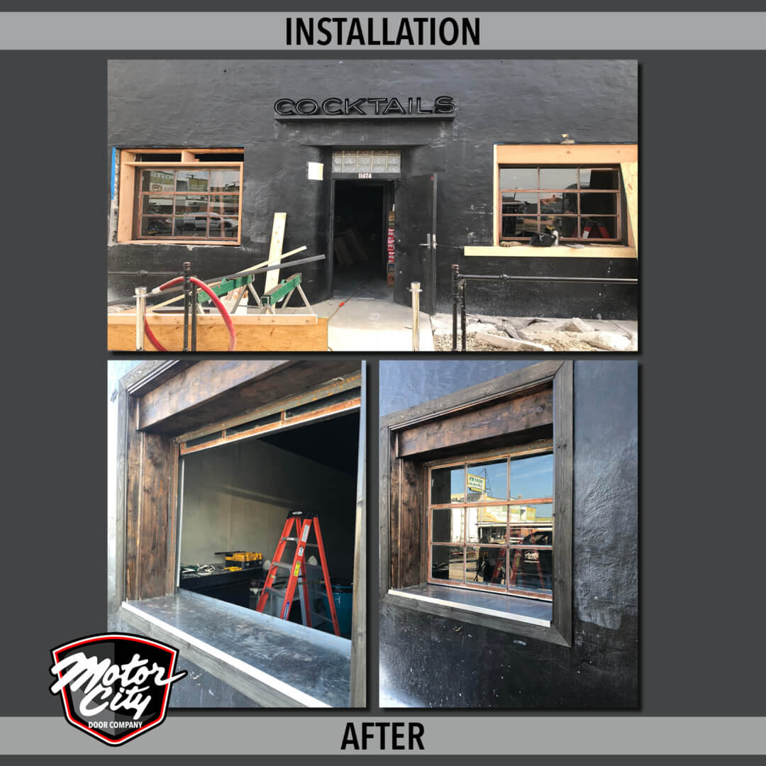Custom Door Project: High Dive Bar - Motor City Door Company